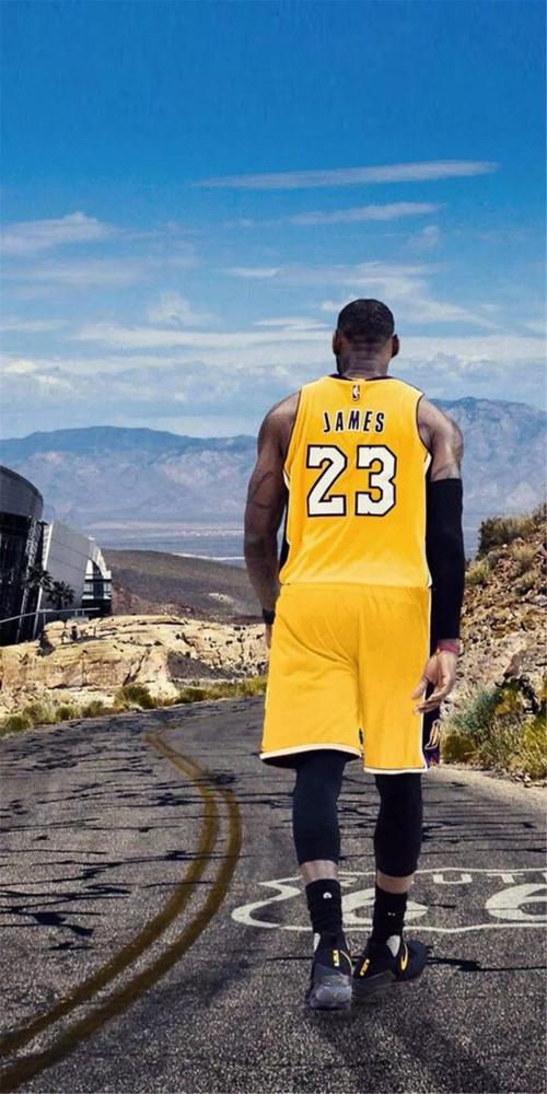 LeBron James Lakers era super handsome wallpaper (1) - iNEWS