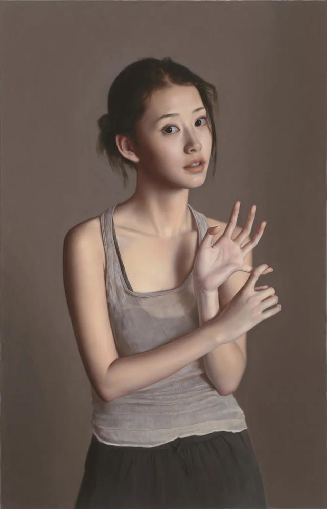 Realistic oil painting representative Li Guijun Character Oil Painting ...