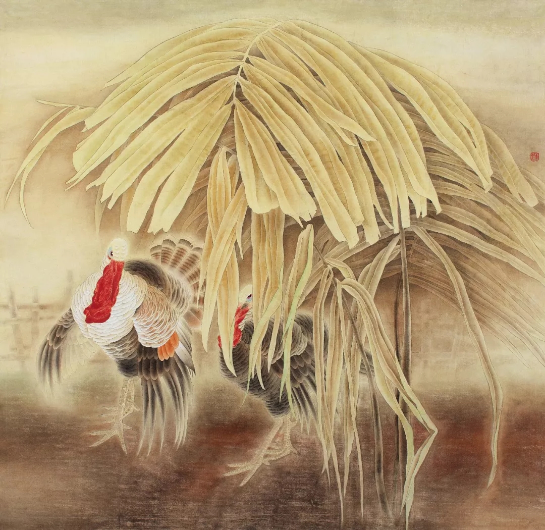 Painter Tang Xinyi's meticulous flower and bird painting works - iNEWS