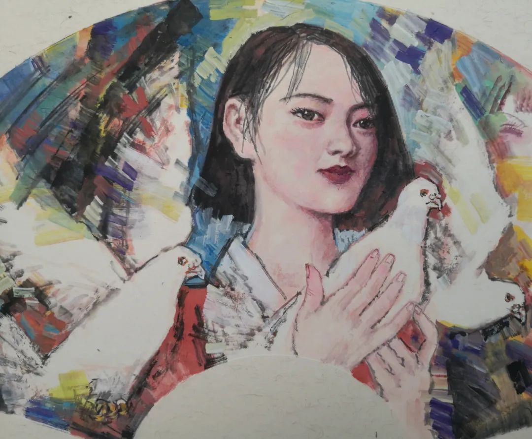 New Cubism Expressionism in Chinese Color Ink Painting—He Yuchun's 56 ...