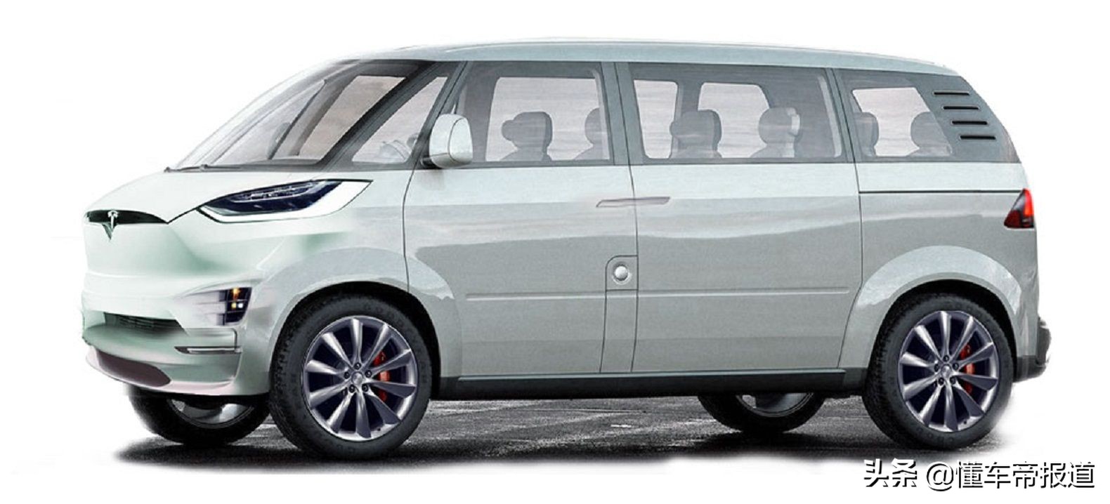 MODEL M? Tesla MPV renderings exposed, what more Odyssey - iNEWS