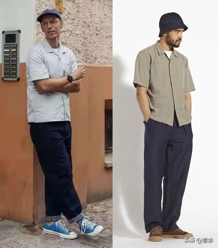 How do middle-aged men wear more style in summer?Try simple and casual ...