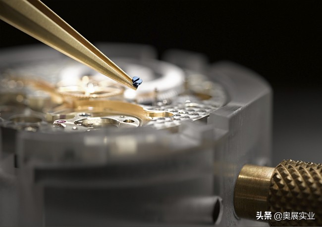 The ultimate craftsmanship, those "inconspicuous" screws in the watch ...