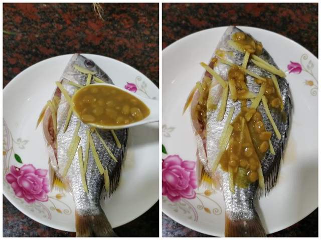 Steamed yellow fin sea bream in this way is original, delicious and not ...