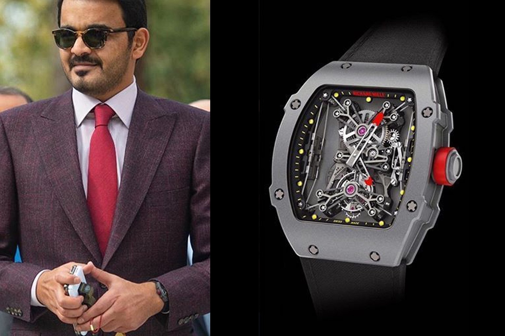 Petroleum watches are the watches worn by the royal family of Qatar ...