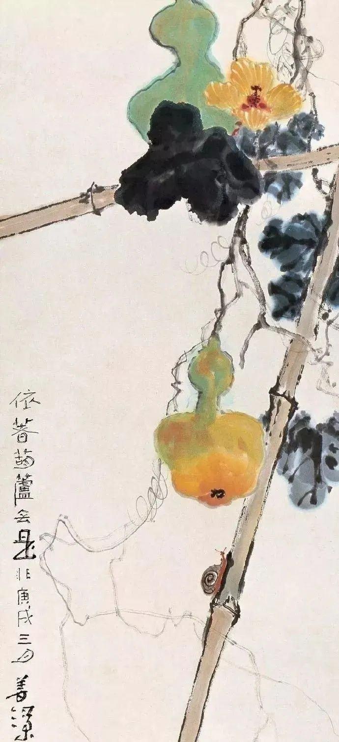 Contemplative Gourd——Appreciation of Yang Shanshen's Freehand Chinese ...