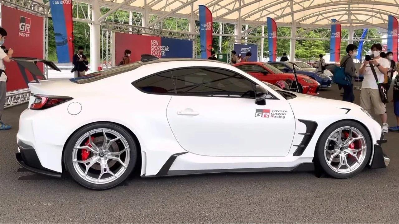 Toyota GR 86 official modified version of the real car exposed, looks ...