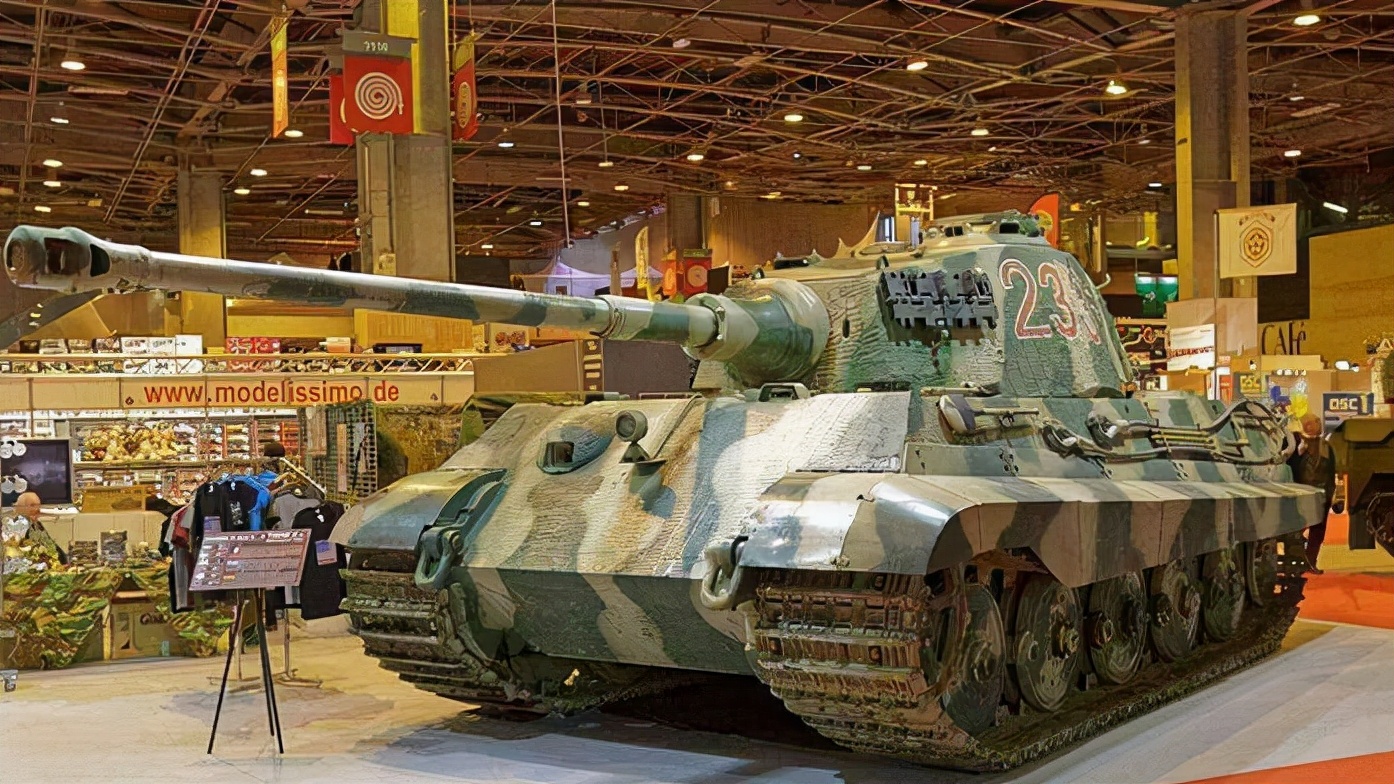 The king of the land wars of World War II, the German land steel ...