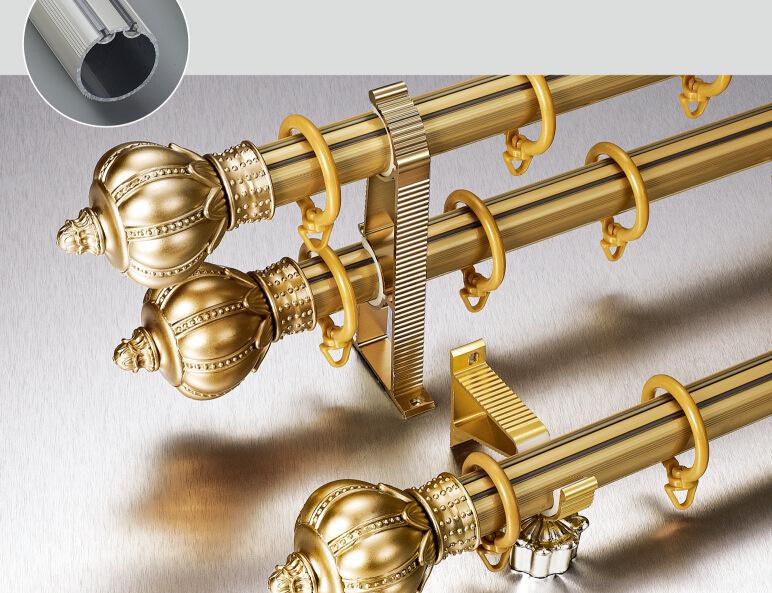 Should curtains be fitted with Roman rods or slide rails? Summarize the ...