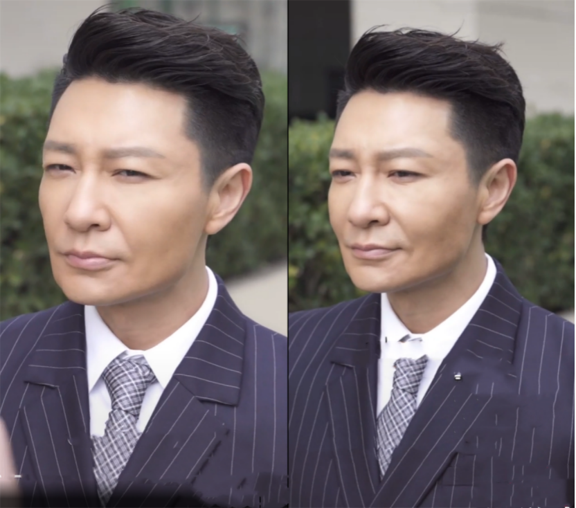 Actor Li Zonghan showed up, his facial muscles were stiff and unnatural ...