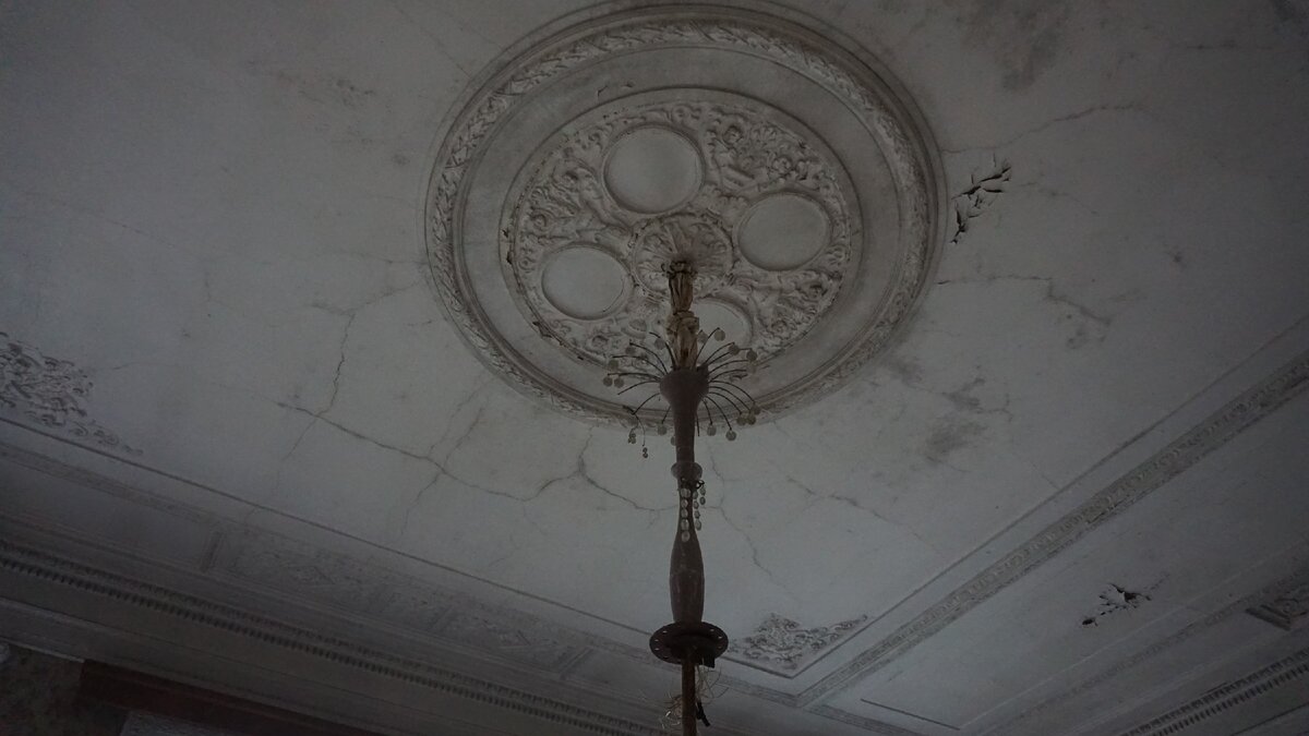 Abandoned Stalin Villa: The swimming pool must be sea water, almost ...