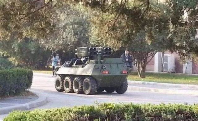 107mm rocket launcher, equipped with our airborne troops and Marine ...