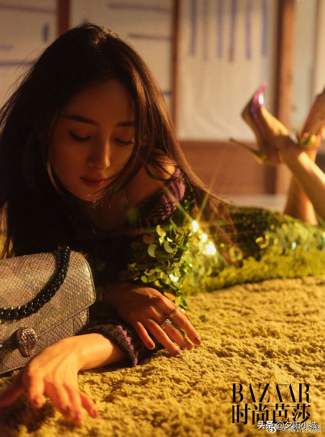 Yang Mi shoots the cover of a supermodel: The beauty is in the bone but ...