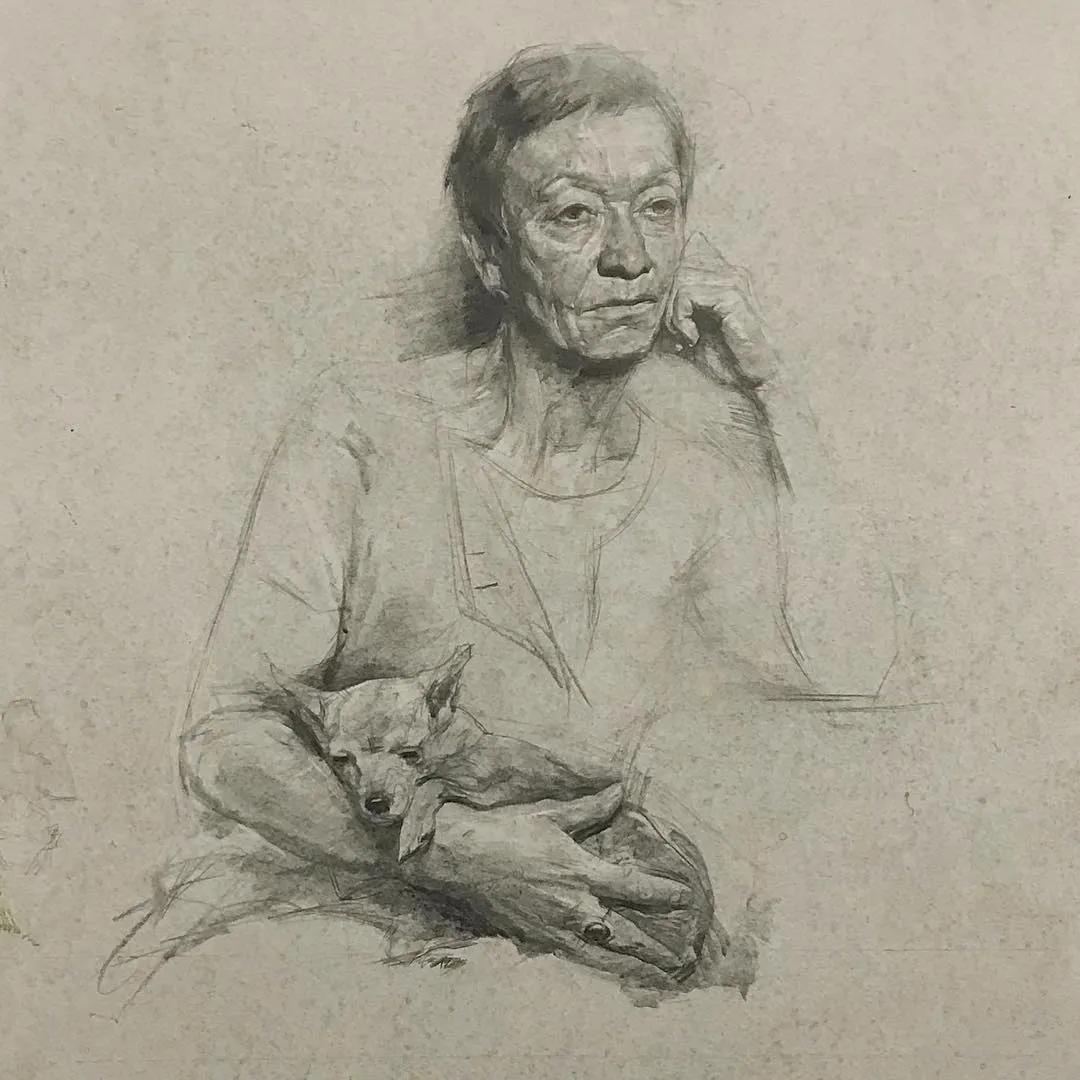 Ivan Loginov (Ivan Loginov) sketch master and oil painting artist - iNEWS