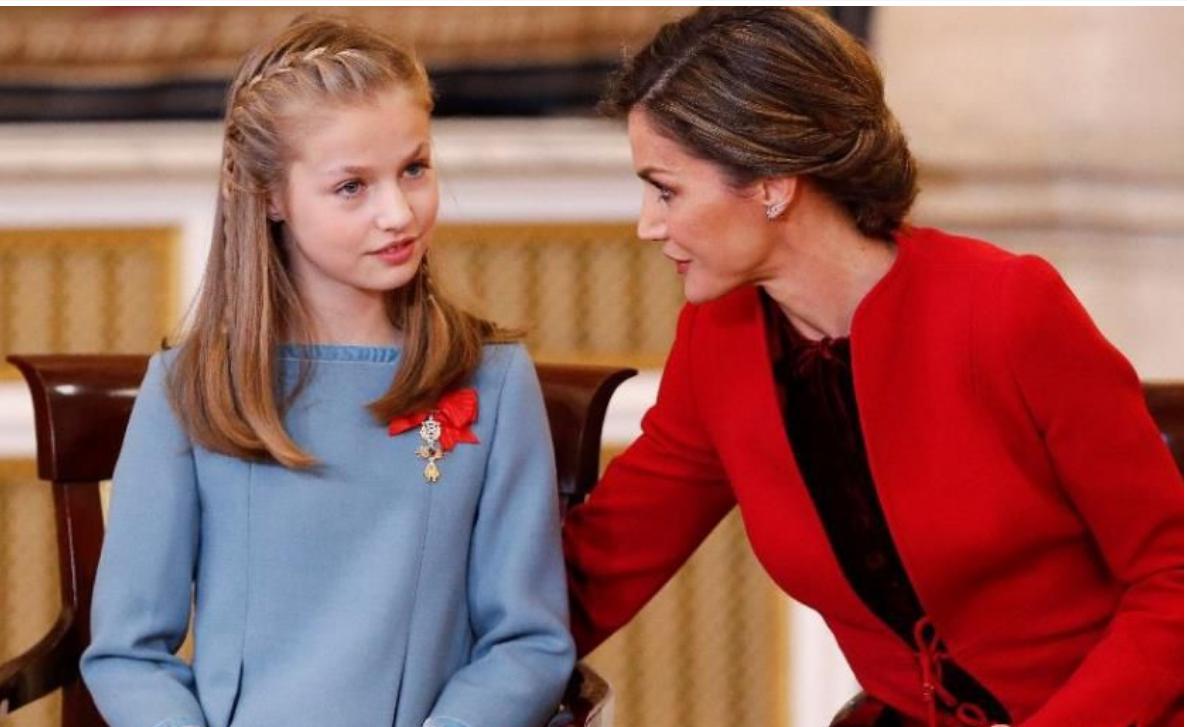 The 15-year-old Spanish crown prince is in love with a rich son, which ...