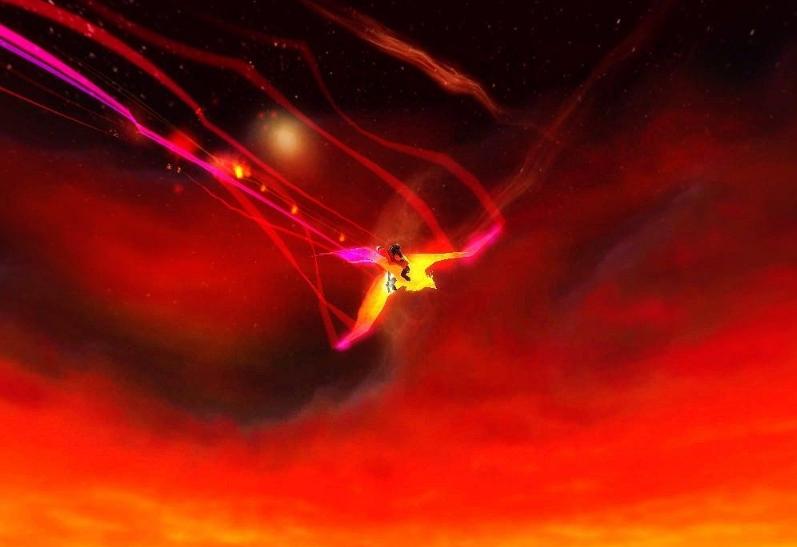 World of Warcraft: TBC Phoenix was photographed at 100W, and finally ...