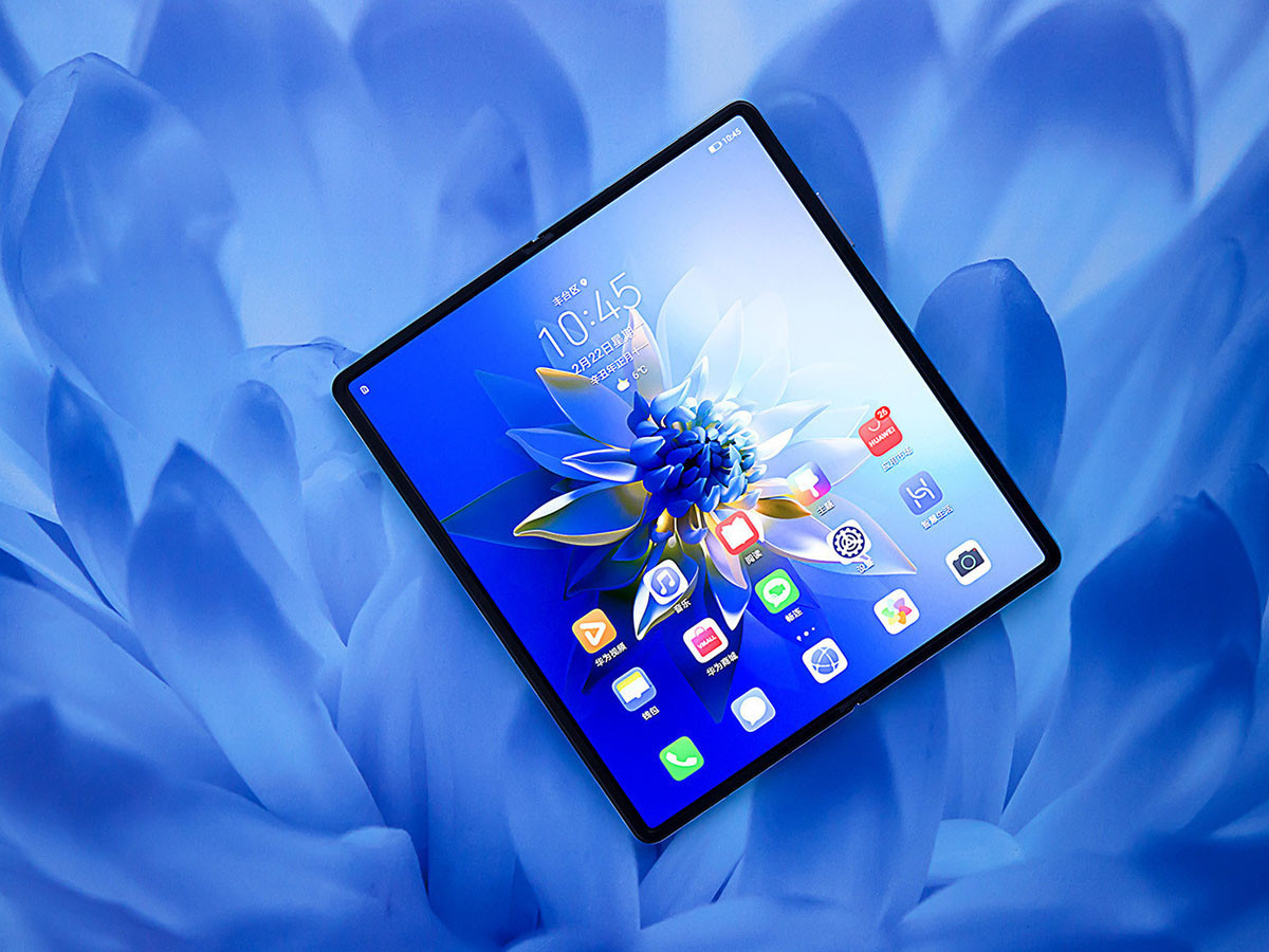Exposure of Huawei's new folding screen: up and down inward folding ...