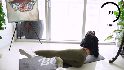 Korean fitness internet celebrity, peach hips with slender thighs are ...