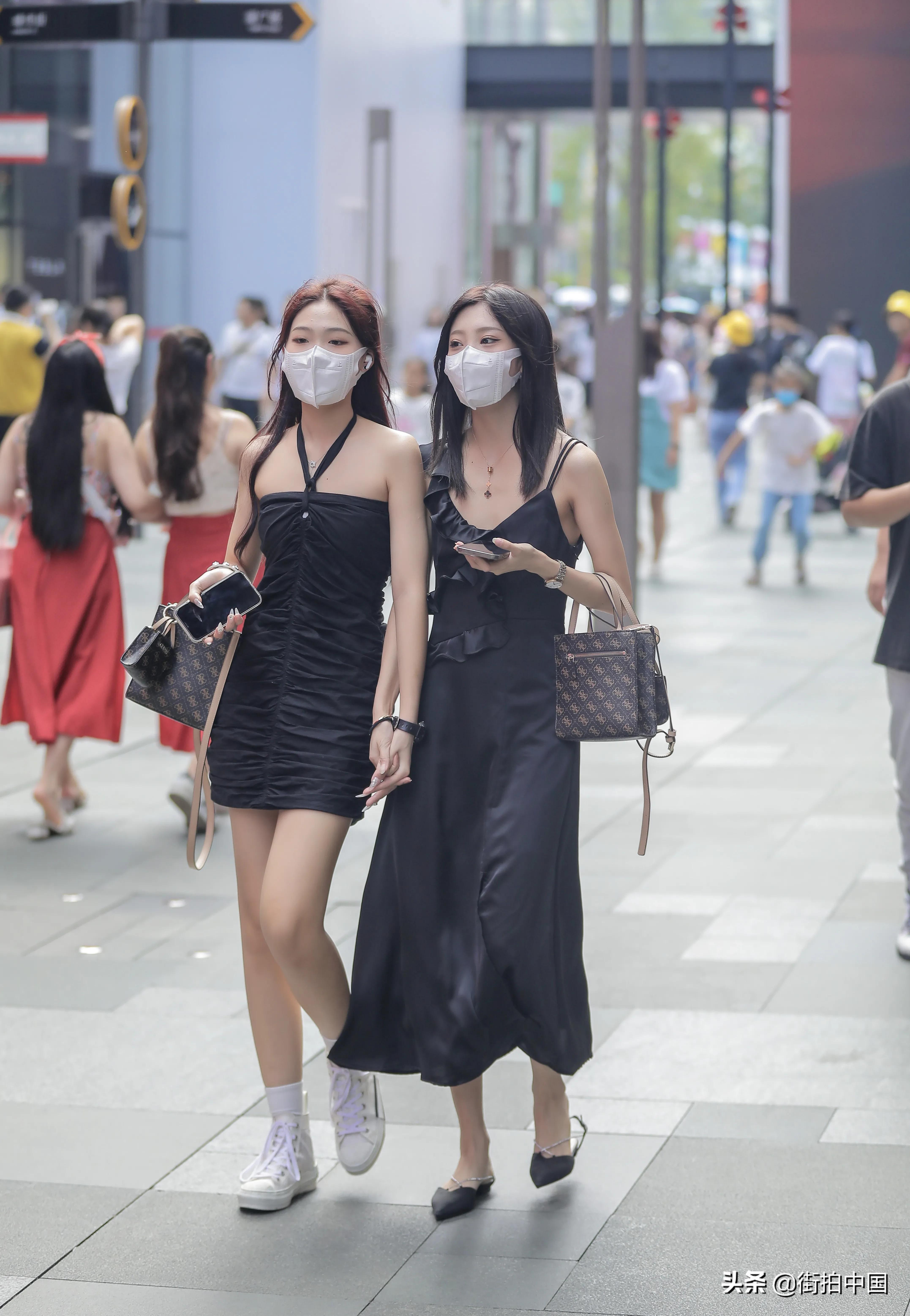 Chengdu street shooting!Sure enough, there are so many beautiful women ...