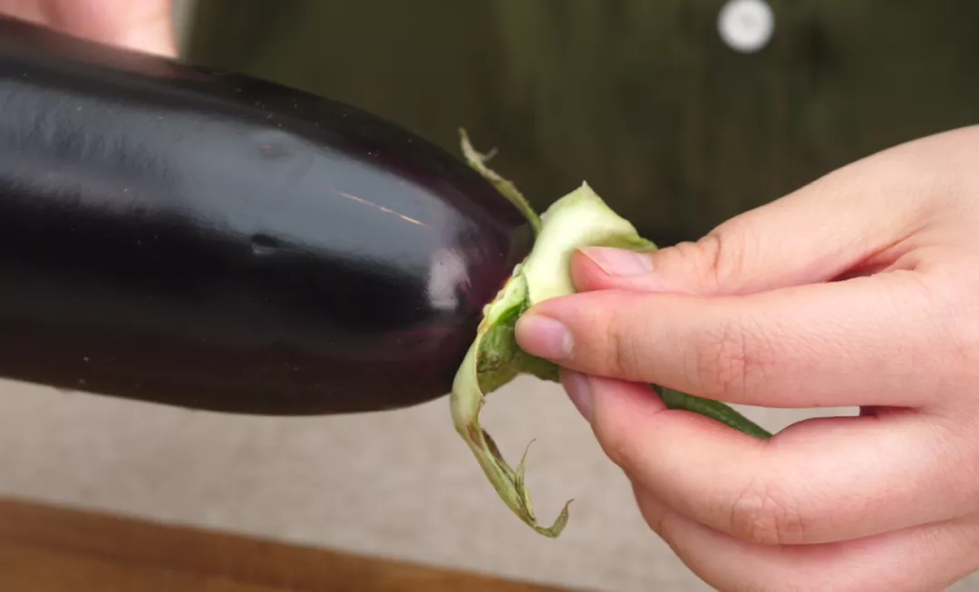 Eggplant and it are a perfect match!Eating eggplant like this in summer ...