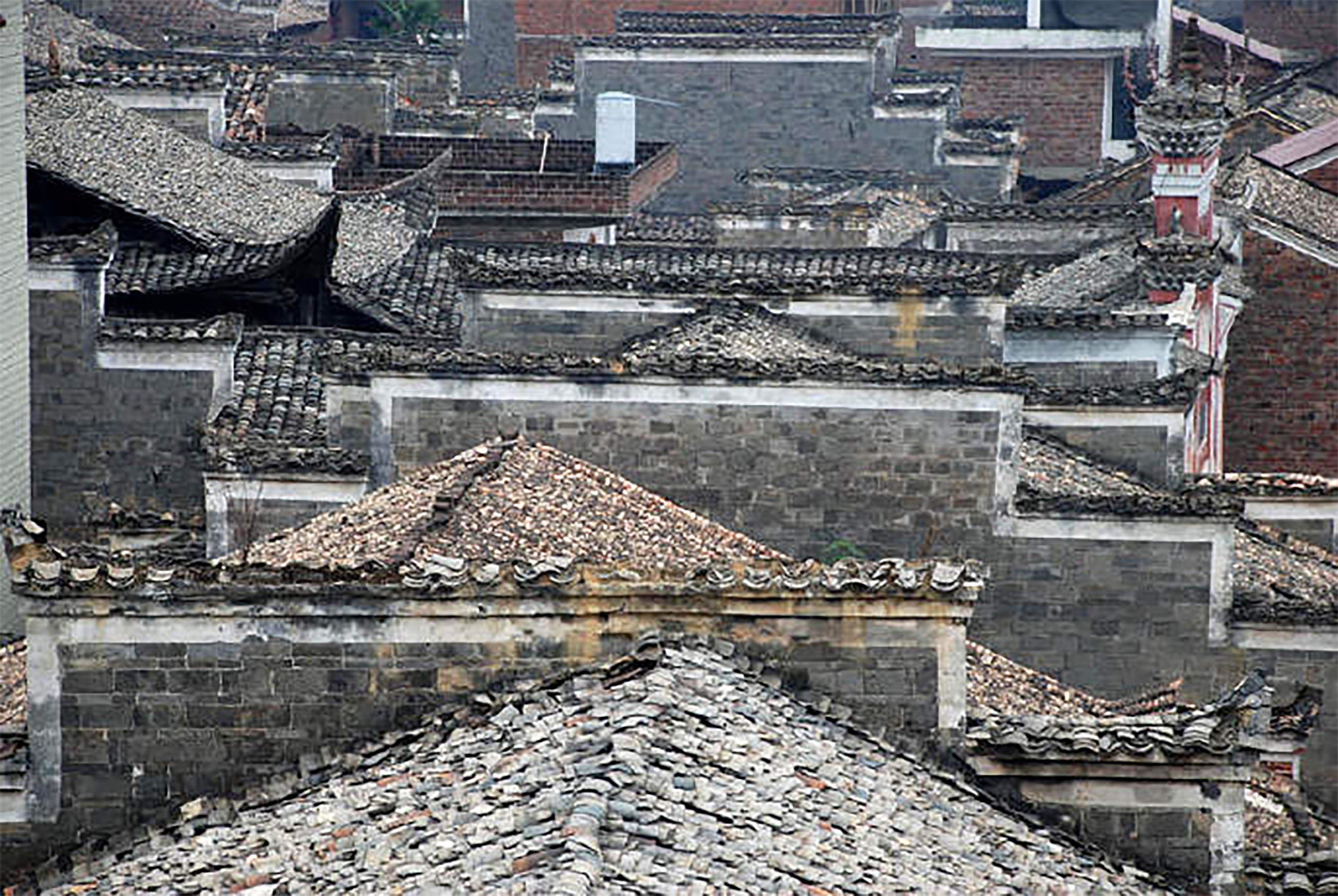 Bijia Mountain in Fufengtian Town, Jiangxi Province, the local people ...