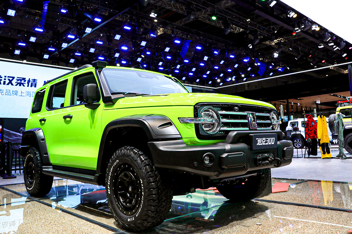 Tank 300, Land Rover Defender, BAIC BJ40... these SUVs are indeed the first choice for trailers ...