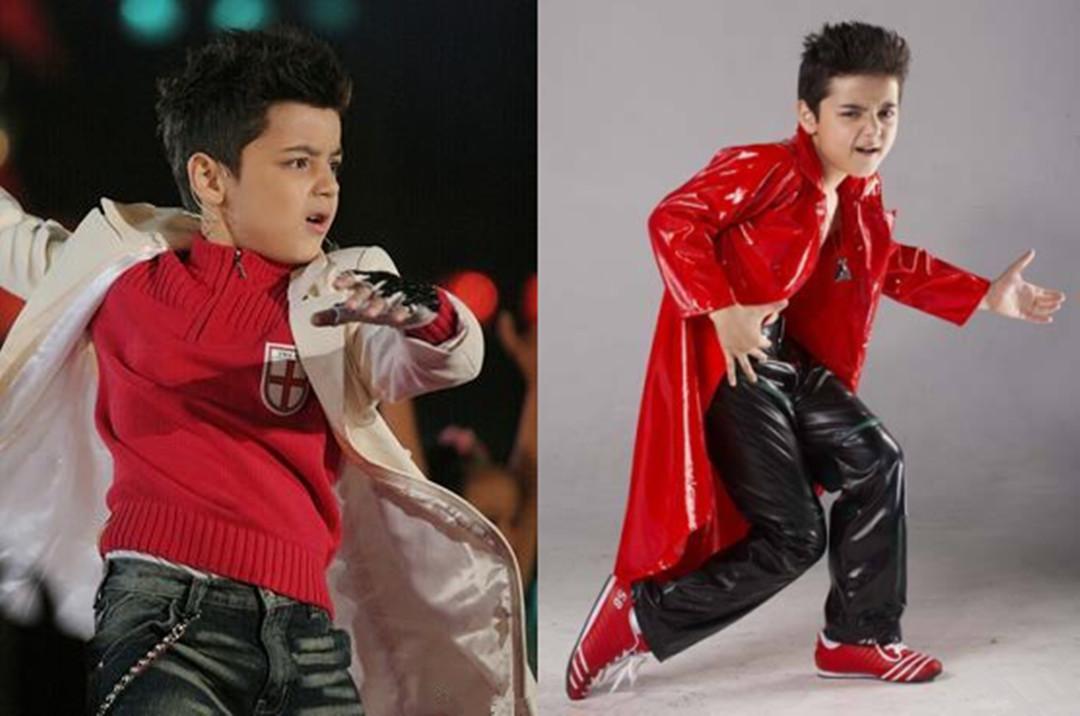 The child star Alpha is playing the role of Lao Jin. At the age of 23 ...