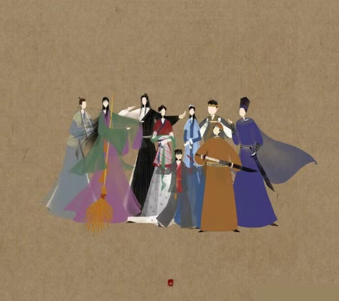 "Wulin Biography": They are not alone at all, as if they will never be ...