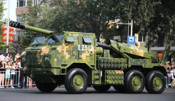 Domestic cutting-edge PCL-181 vehicle-mounted howitzer, modern truck ...