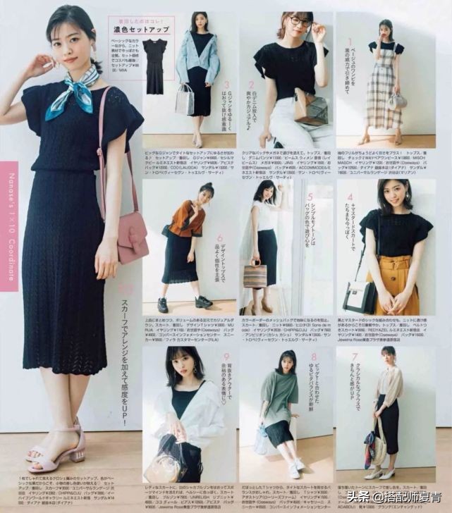 For girls who have a lot of clothes but don't know how to wear them ...