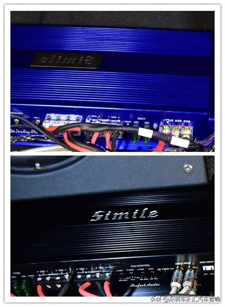 Audi A6 audio modified Poem PST6.2D+SK3.3 alto, enjoy the charm of Poem ...