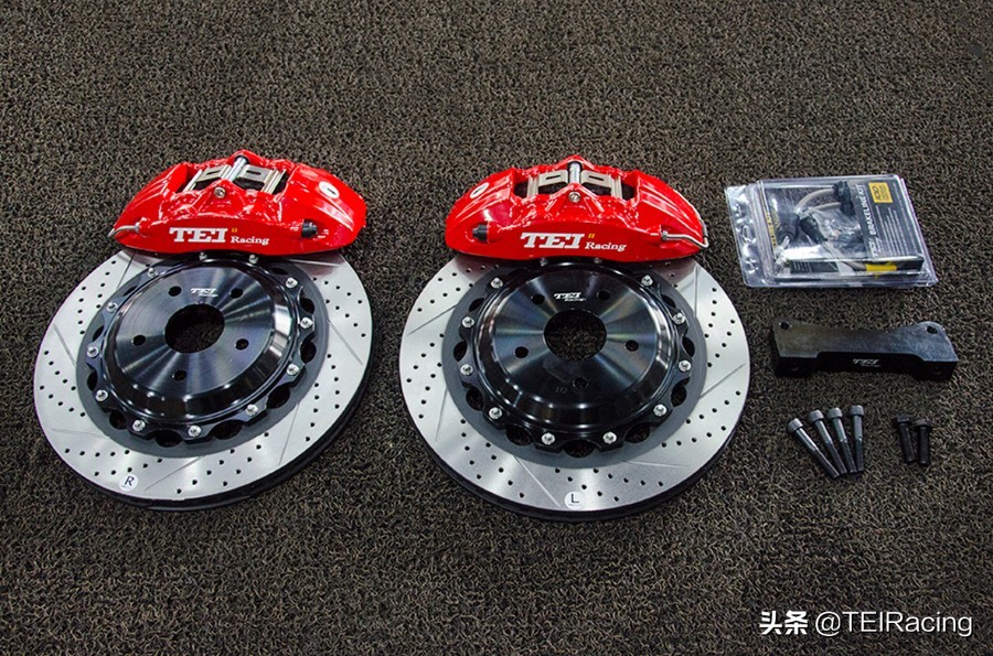 Domestic brake modification brand, Toyota eight-generation Camry ...