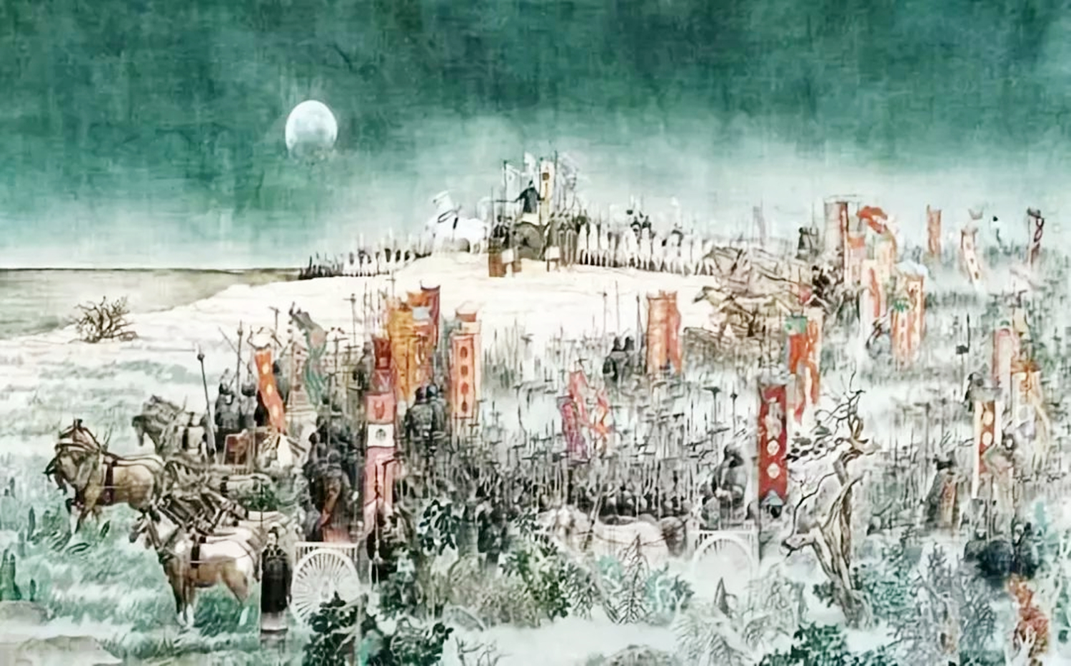 In the Battle of Muye, the Shang Dynasty was defeated like a mountain ...