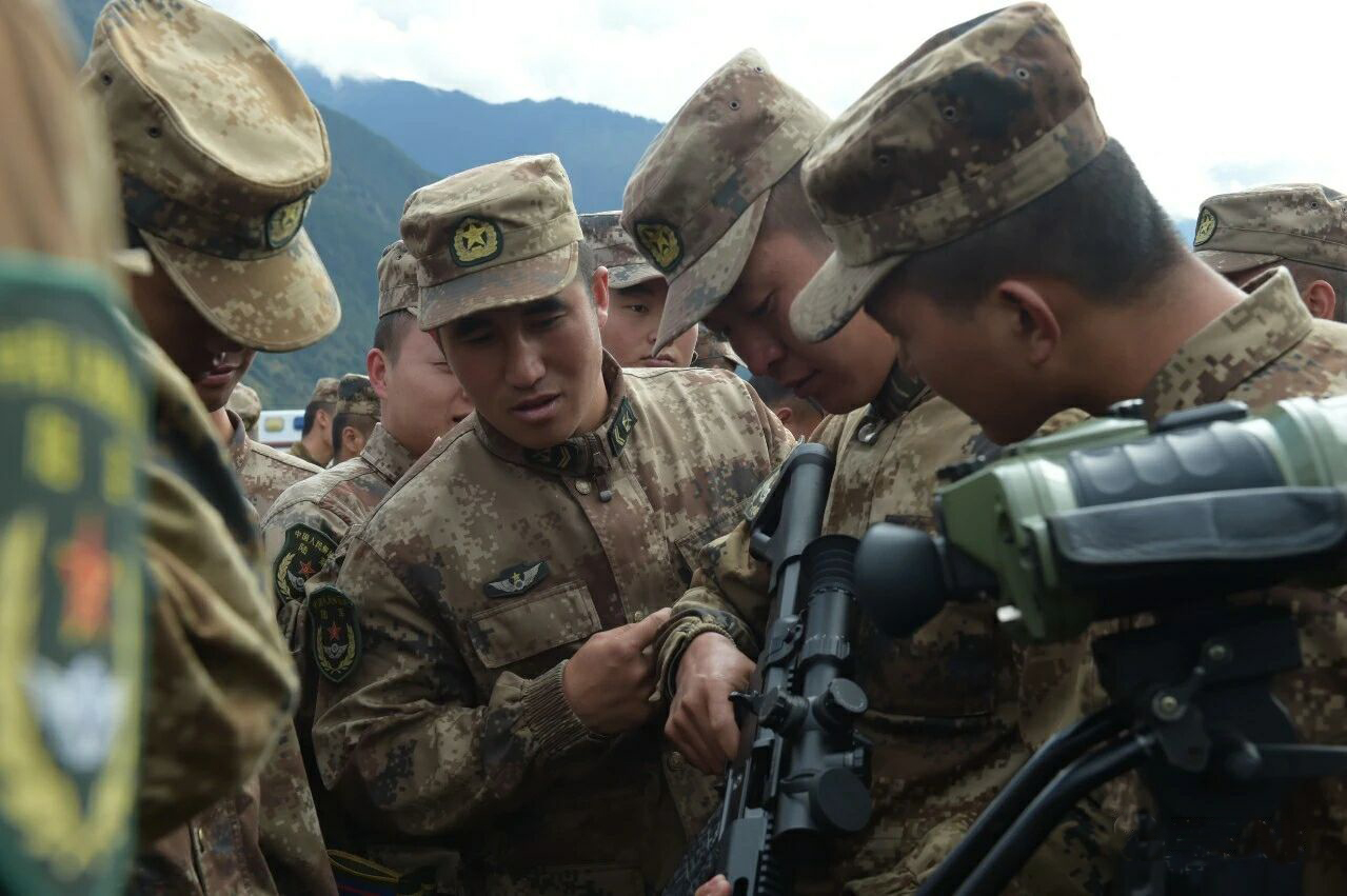 China 191 precision marksman rifle, 5.8 caliber that goes against the ...