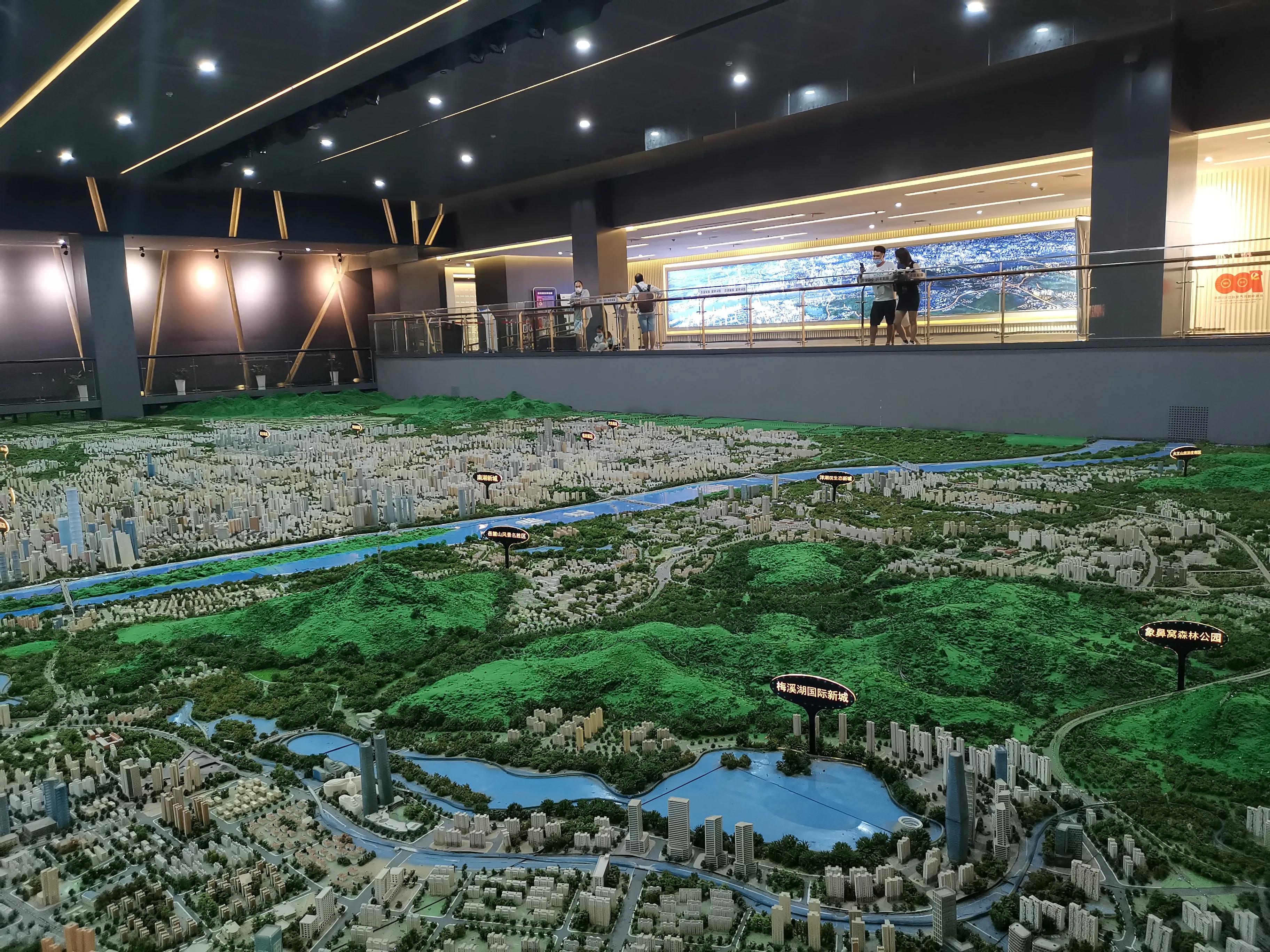 Half-day tour of Changsha Planning Exhibition Hall to see the overall ...