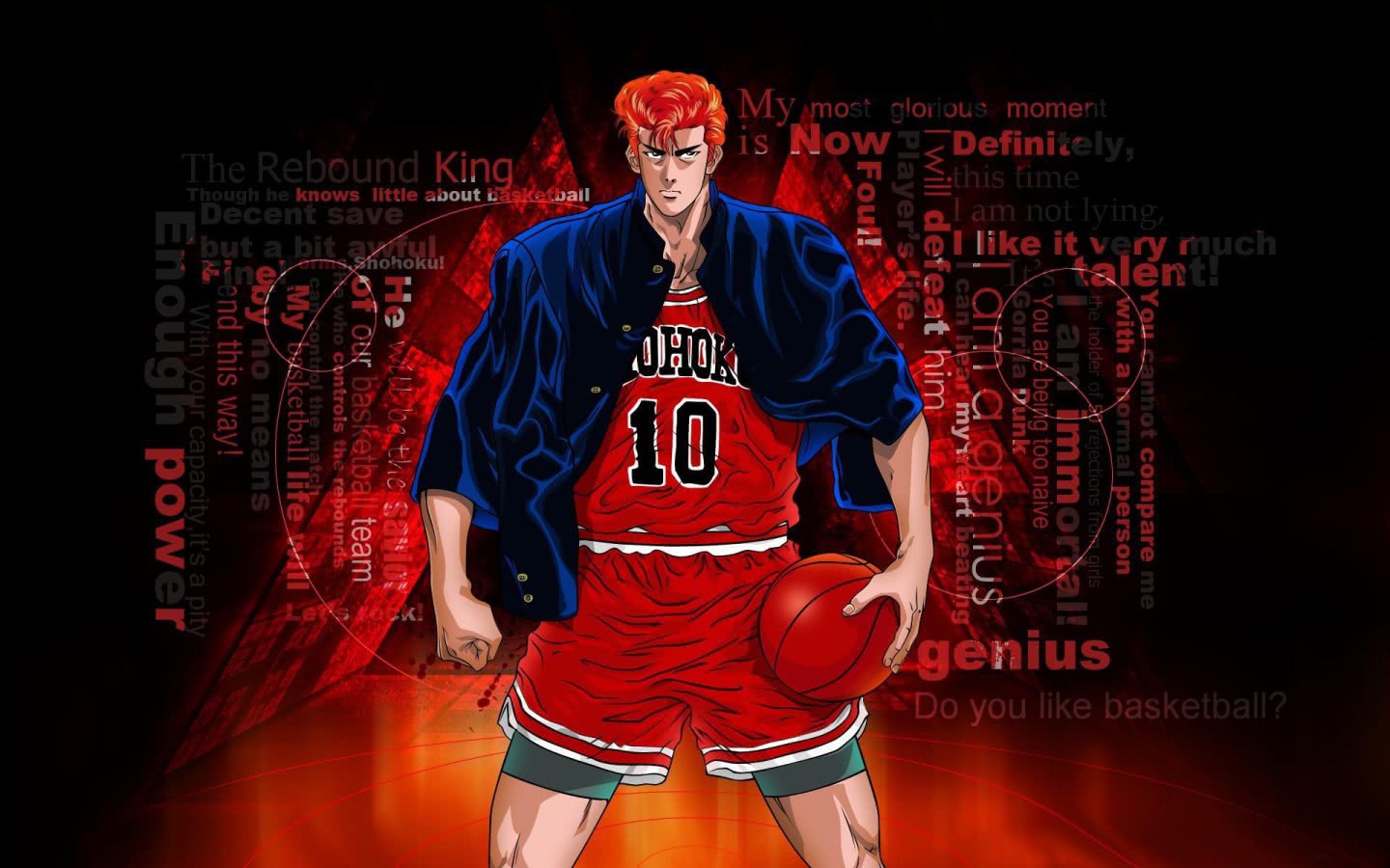 Slam dunk: Sakuragi, who was born as a gangster, just entered the court ...