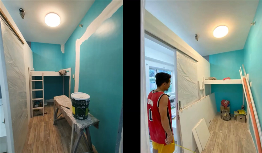 The bedroom is divided into 6m2 as a children's room, can you live with ...