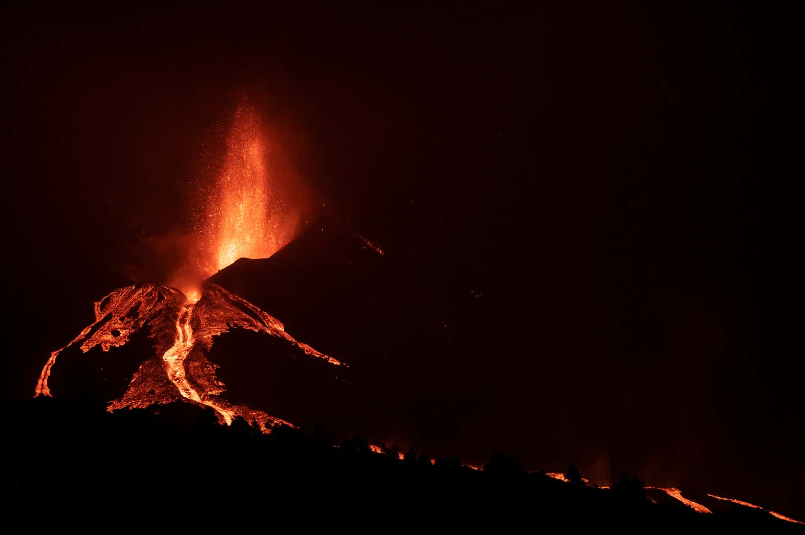 Almost three weeks after the eruption of La Palma volcano in Spain, it ...