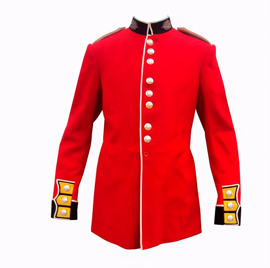 The nobleman in military uniform: the red uniform of the British Royal ...