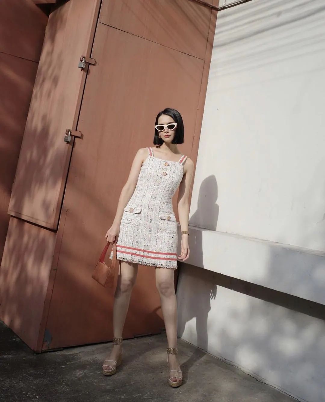 What do pear-shaped girls wear in summer?That's because you didn't know ...