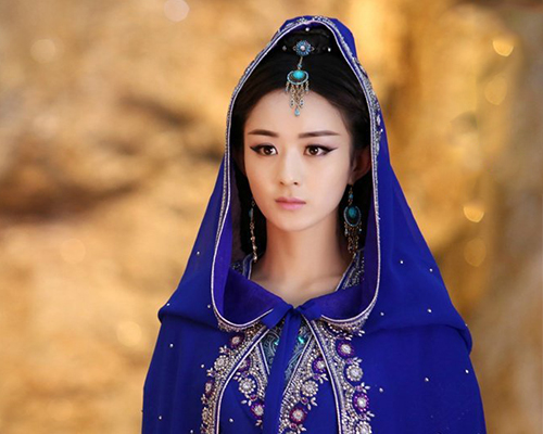 The exotic shapes of Zhao Liying, Liu Shishi, Peng Xiaoran, Yang Mi, Tang Yan, and Zhao Lusi are ...