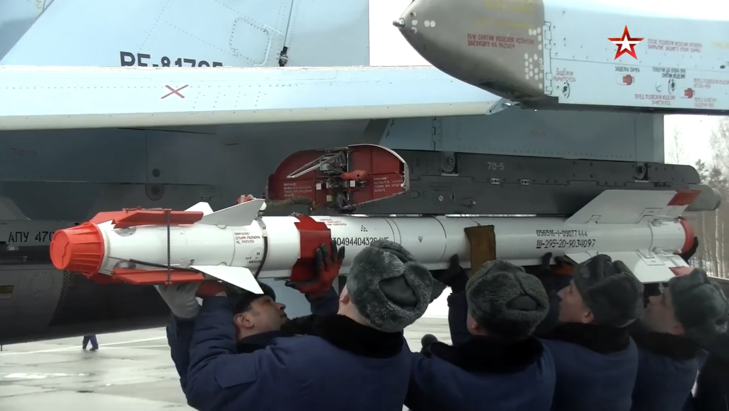 The R-73 missile has a nose sight, which used to be ahead of Western ...