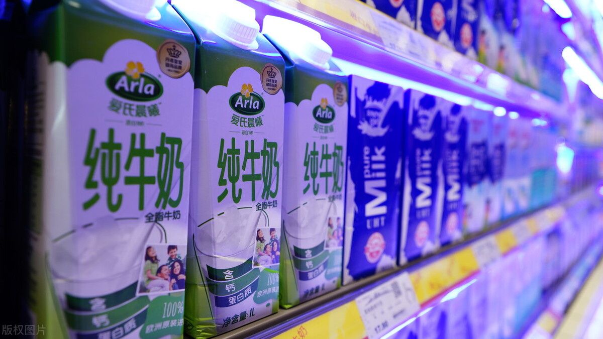 With so much milk in supermarkets, what does "king" milk look like ...