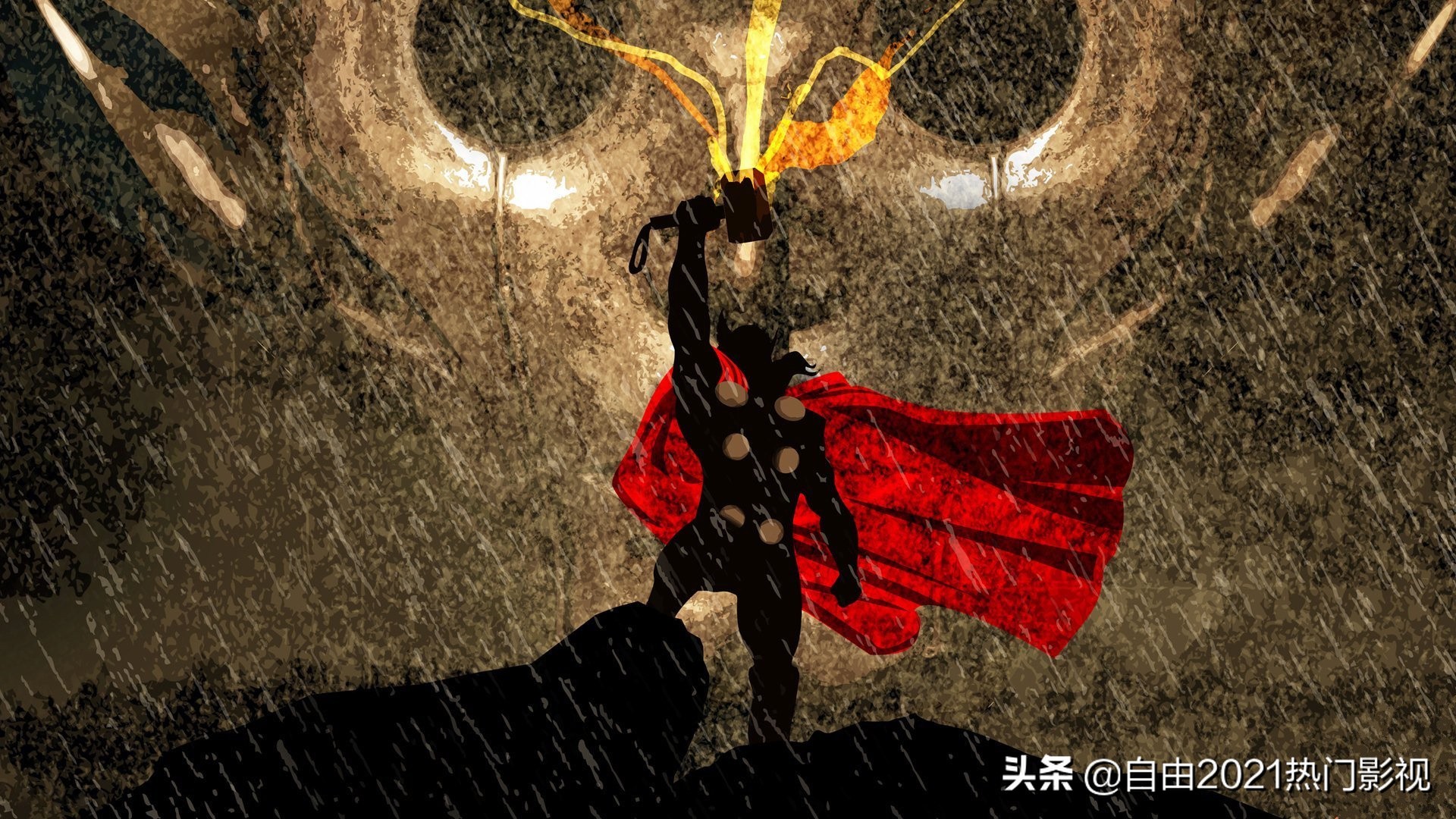 Thor's divine power awakening: If the eternal night will come, I will ...