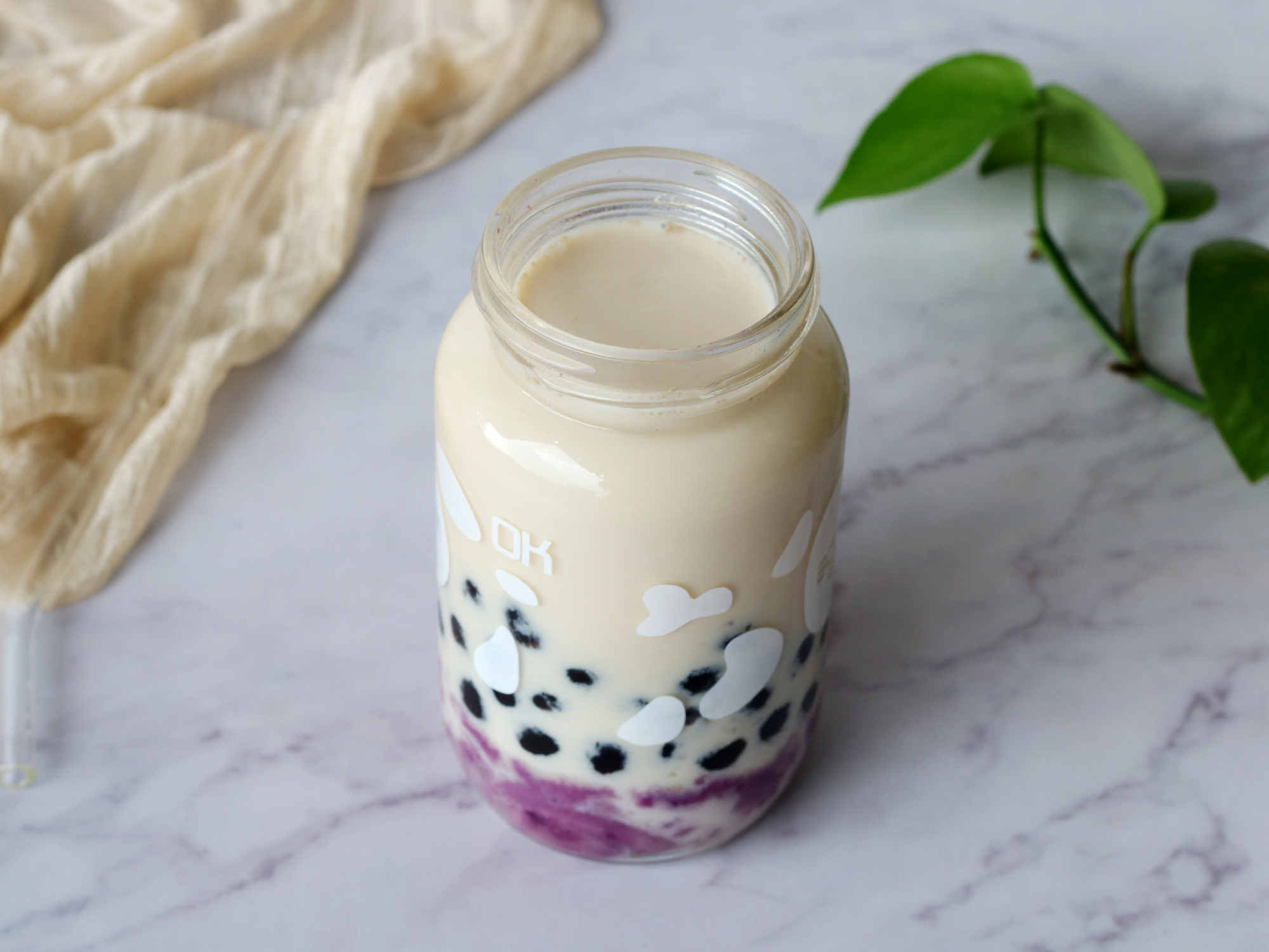 In autumn, use these two alkaline ingredients to make milk tea, which ...