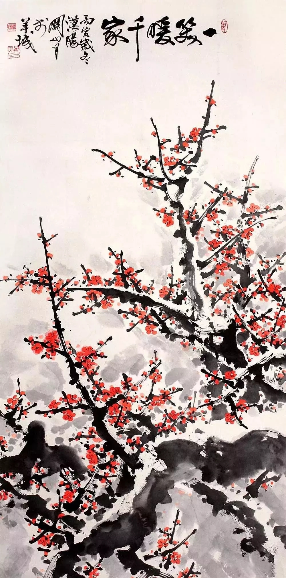 Guan Shanyue's plum blossoms are arrogant and worthy of collection - iNEWS