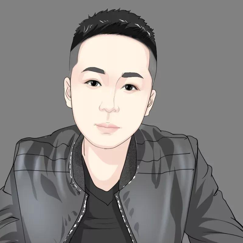 2021 boys hand-painted comic avatar, single handsome cool avatar - iNEWS