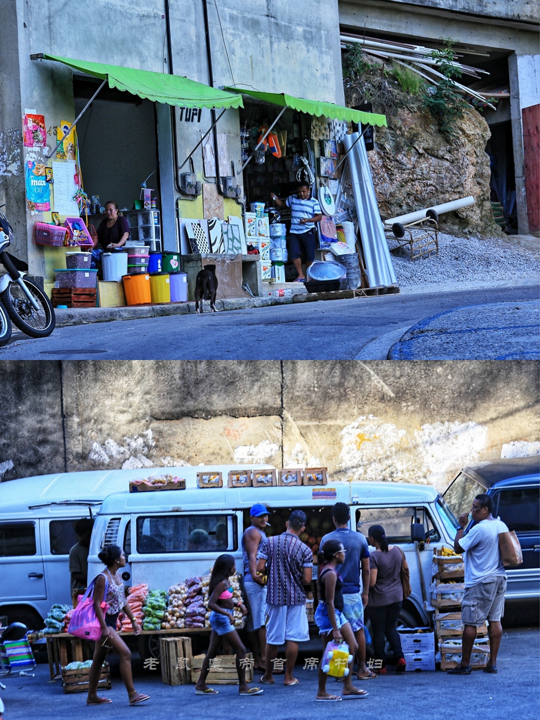 Real Brazilian slums: the house is very shabby, bikini girls are ...