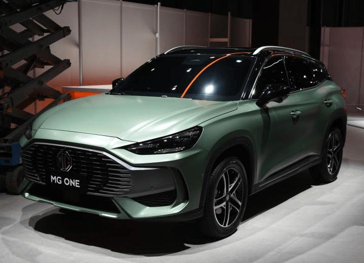 Official image of MG ONE's interior is exposed to provide integrated ...