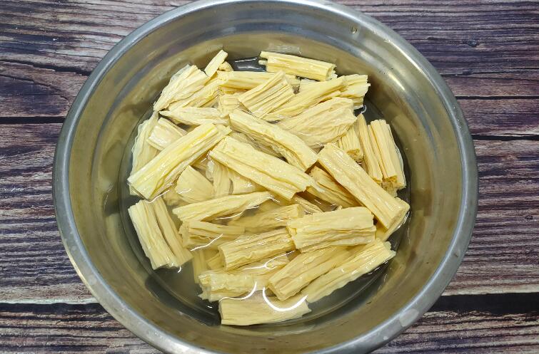 5 minutes to teach you how to cook yuba, spicy, fragrant and nutritious ...